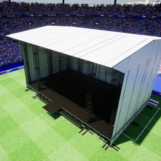 ON STAGE, megascènes avec couvertures